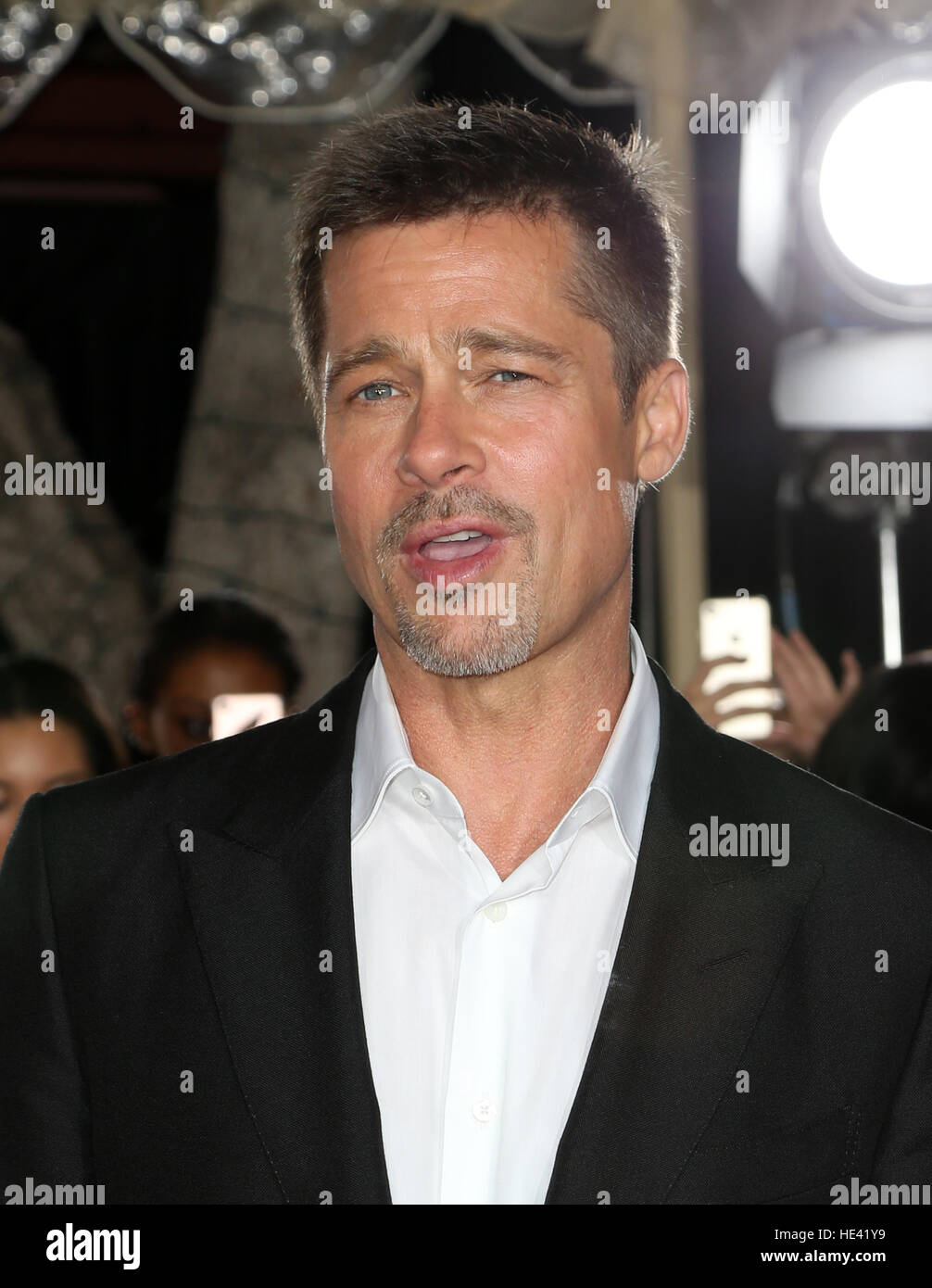 Fan Event For Paramount Pictures' 'Allied' Featuring: Brad Pitt Where ...