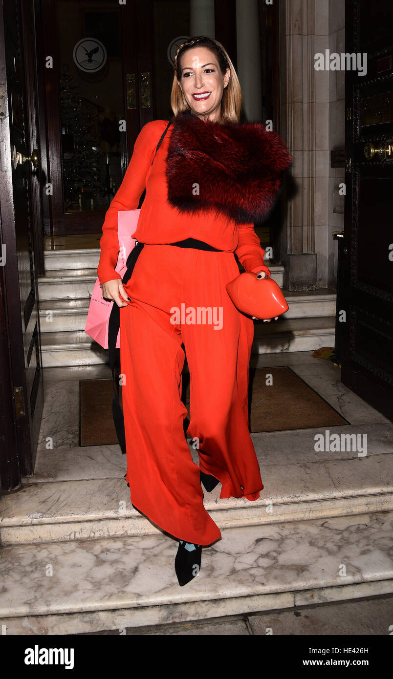 Boux Avenue - AW16 campaign launch at No.4 Hamilton Place, London Featuring: Laura Pradelska ...