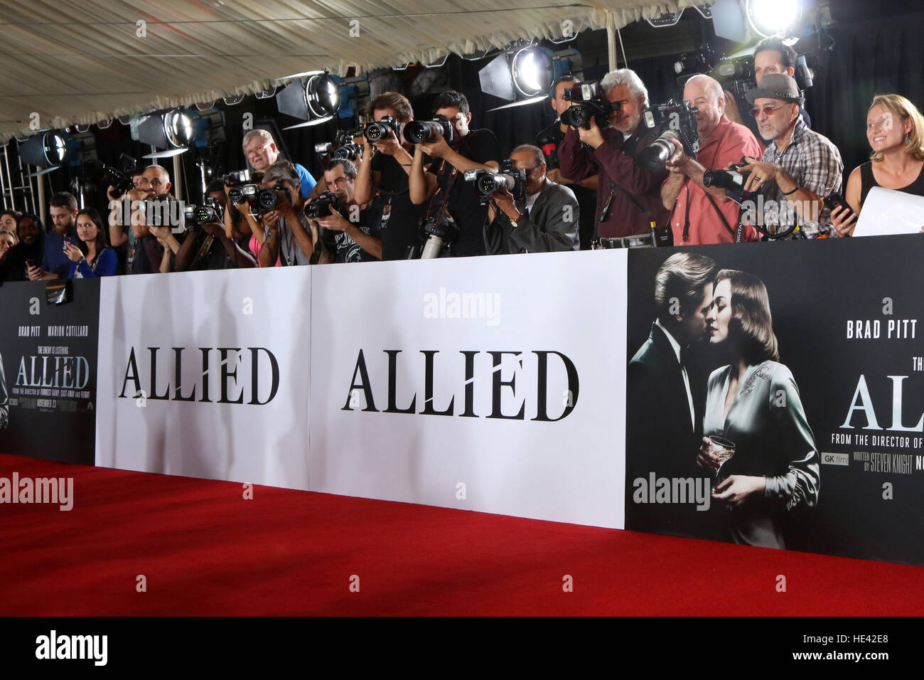 'Allied' Fan Screening at the Village Theatre Featuring: Event ...