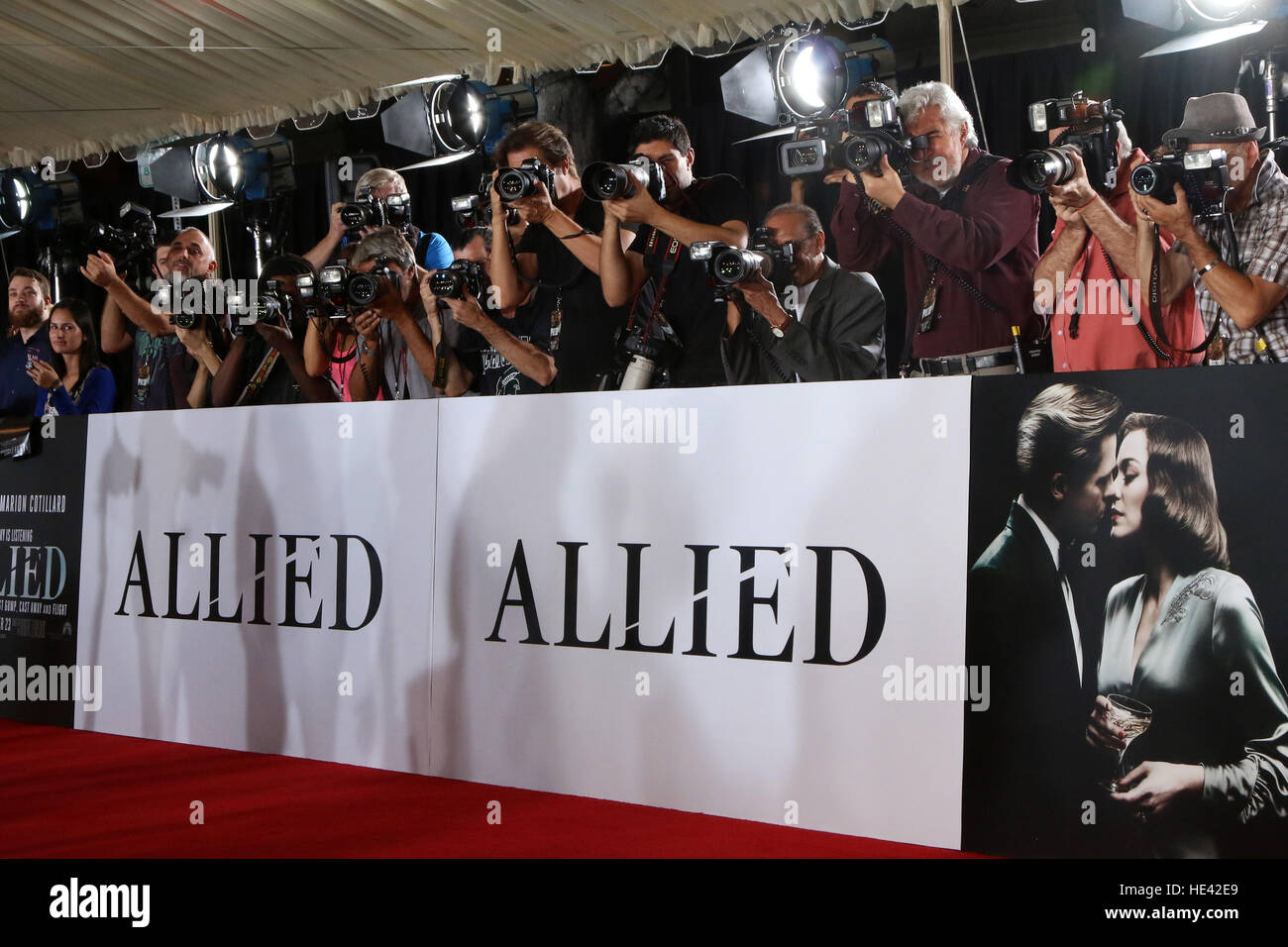 'Allied' Fan Screening at the Village Theatre Featuring: Event ...