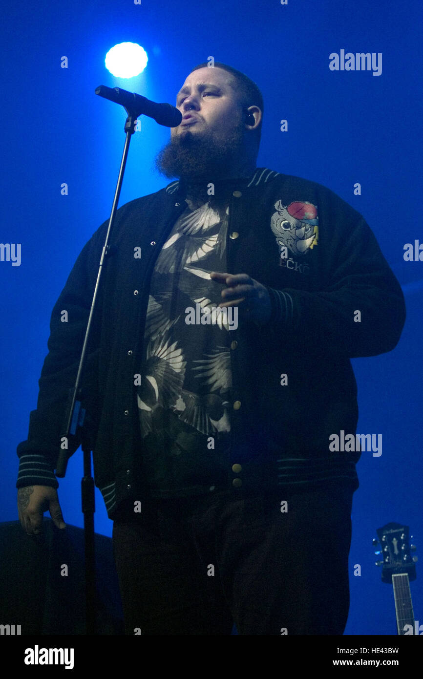 Rag'n'Bone Man, the stage name of Rory Graham, supports Tom Odell at ...