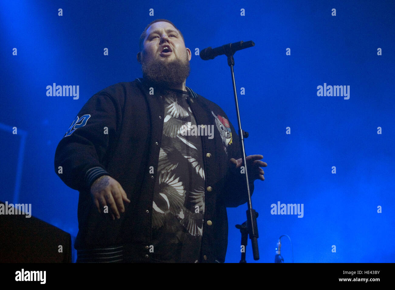 Rag'n'Bone Man, the stage name of Rory Graham, supports Tom Odell at ...
