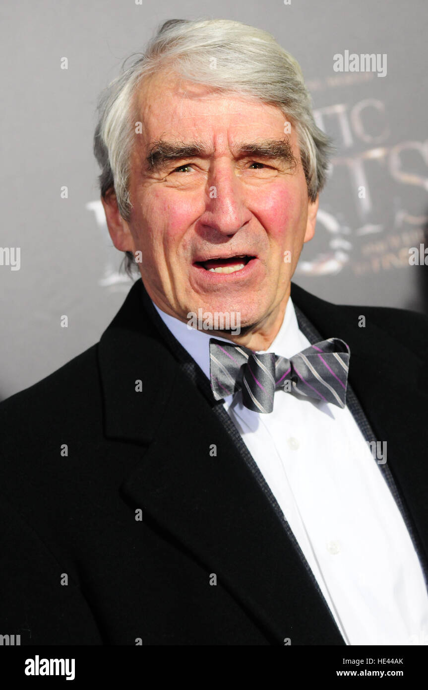 Sam Waterston attending the World Premiere of 'Fantastic Beasts and ...