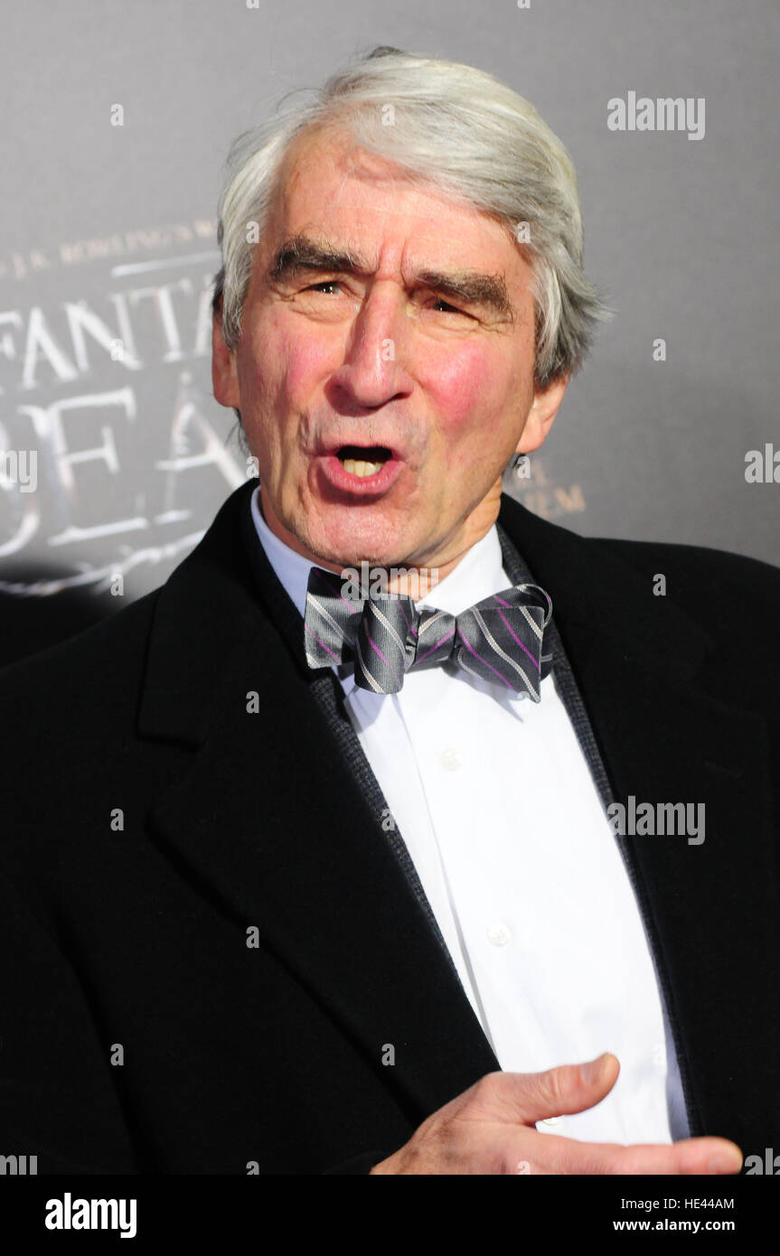 Sam Waterston attending the World Premiere of 'Fantastic Beasts and ...