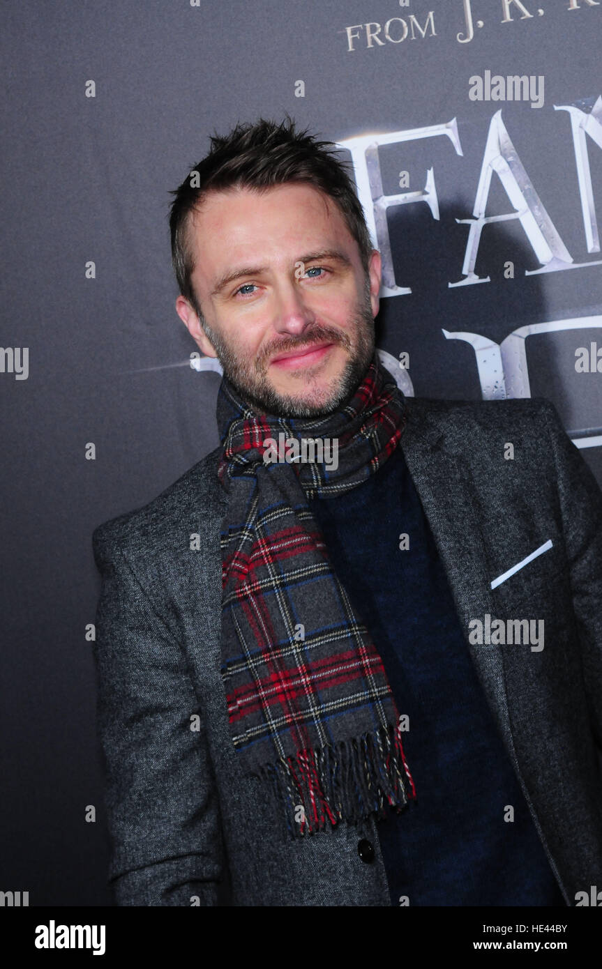 Chris Hardwick attending the World Premiere of 'Fantastic Beasts and ...