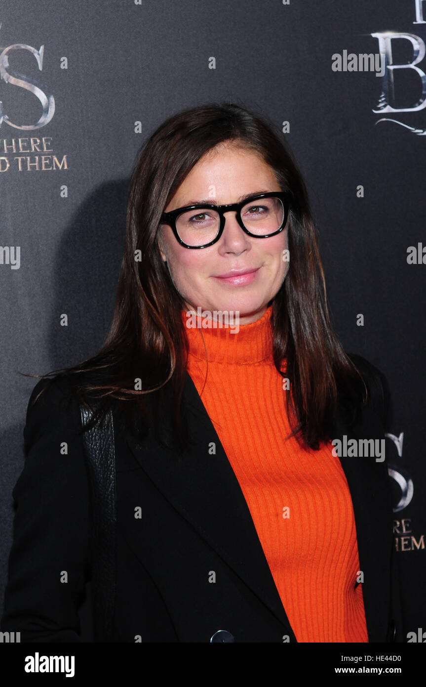 Maura Tierney attending the World Premiere of 'Fantastic Beasts and ...