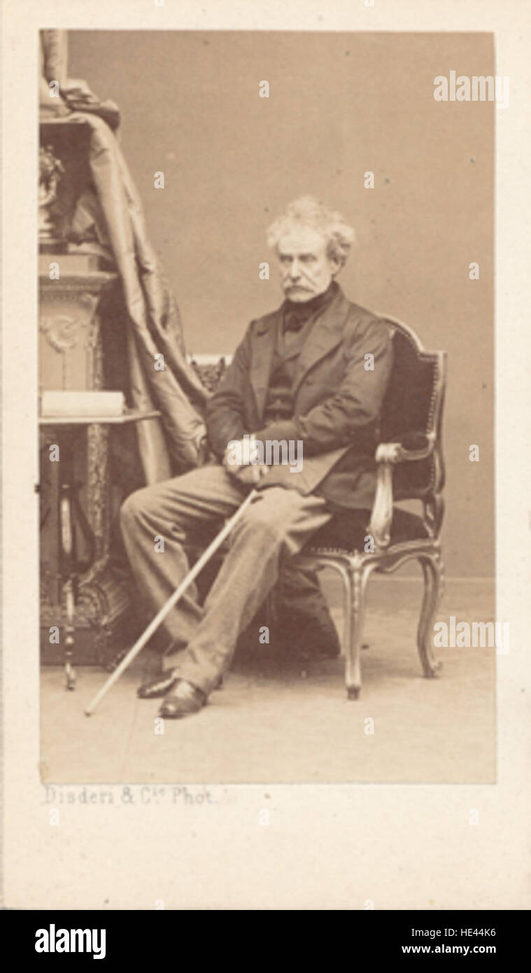 This historic photograph of Lord Clyde captures the notable British ...