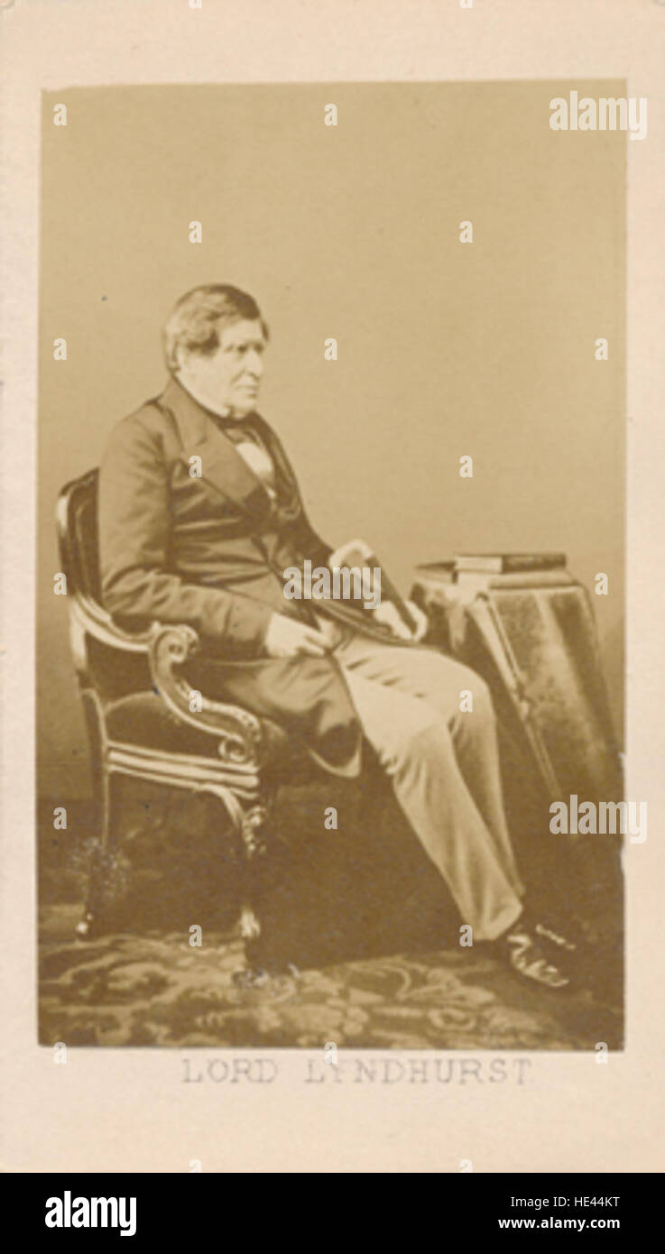 Lord lyndhurst hi-res stock photography and images - Alamy