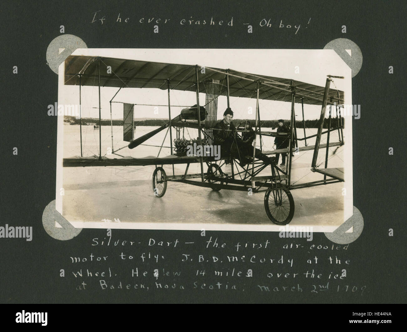An image depicting early aircraft from the Aerial Experiment ...