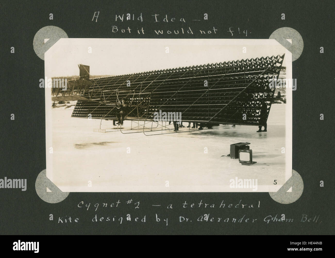 The image shows an Aerial Experiment Association (AEA) multiform ...