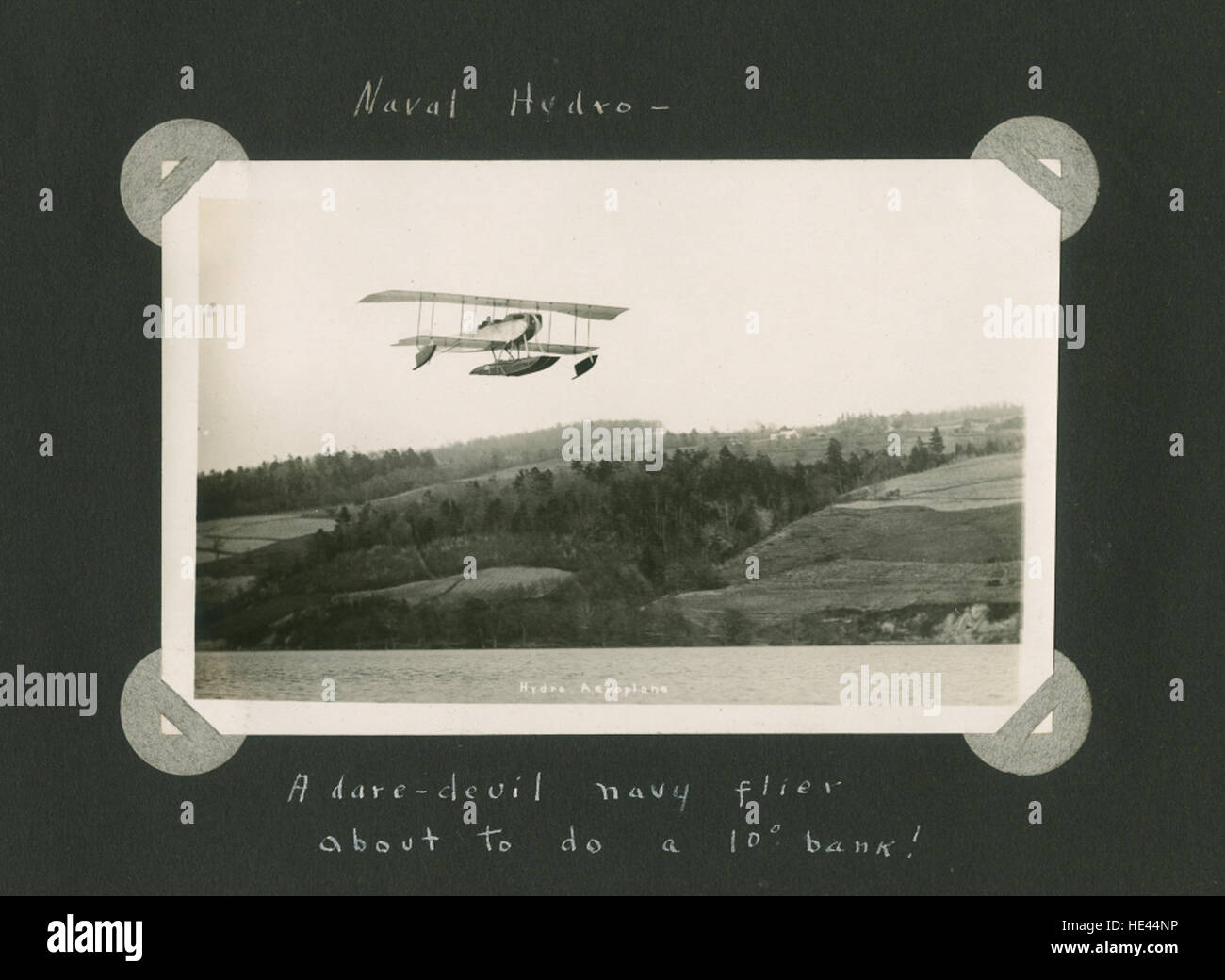 An image featuring a Curtiss Model J biplane, used for training during ...