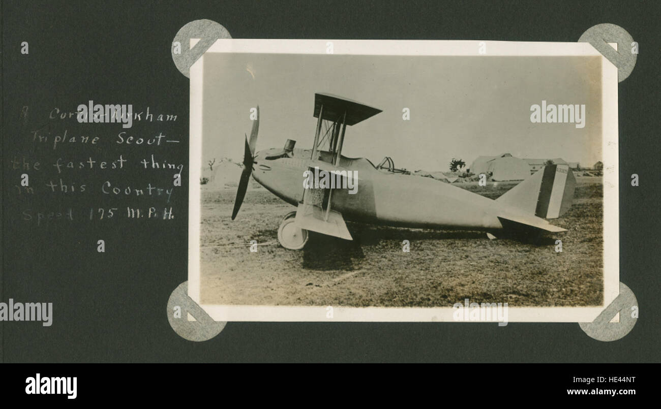 This image of a Curtiss Model 18, known as the Curtiss-Kirkham ...