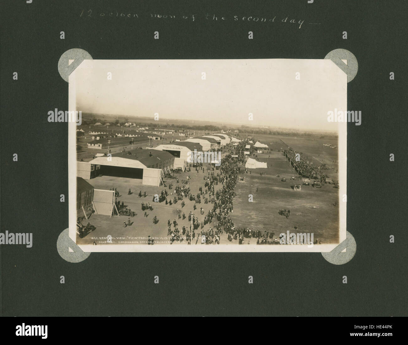 This historical image from Dallas Love Field features a United States ...