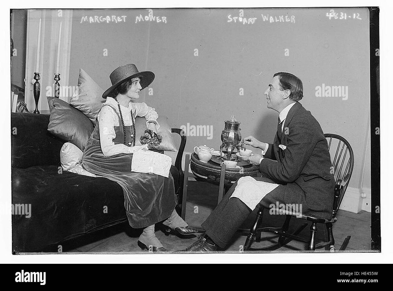 An image of Margaret Mower and Stuart Walker, reflecting a moment from ...