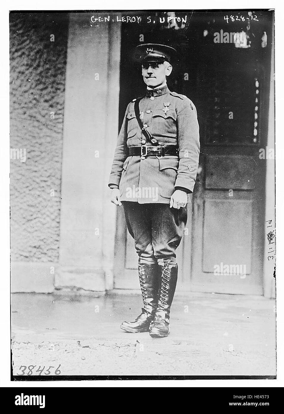 An image of General Leroy S. Upton, capturing a moment from his historical significance. Upton ...