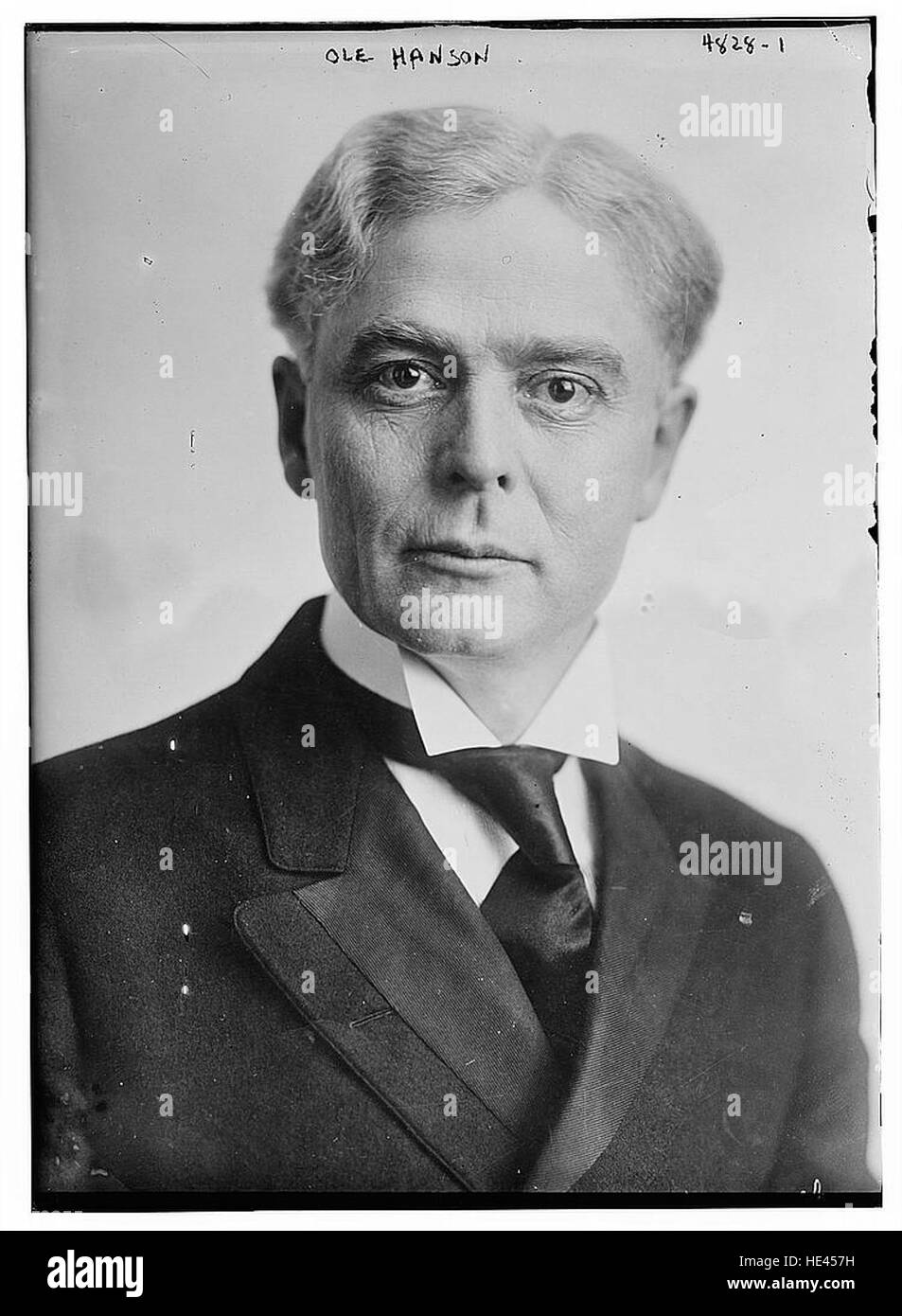 An image of Ole Hanson captures a moment from the past, reflecting his ...