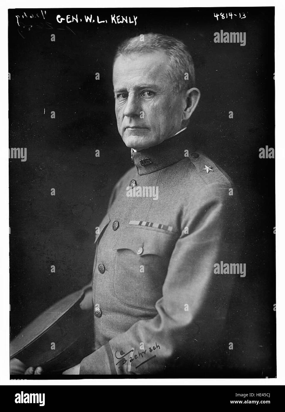 This historical image shows General William L. Kenly, an important ...