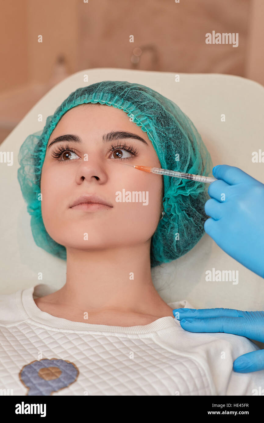 Face injections doctor hi-res stock photography and images - Alamy