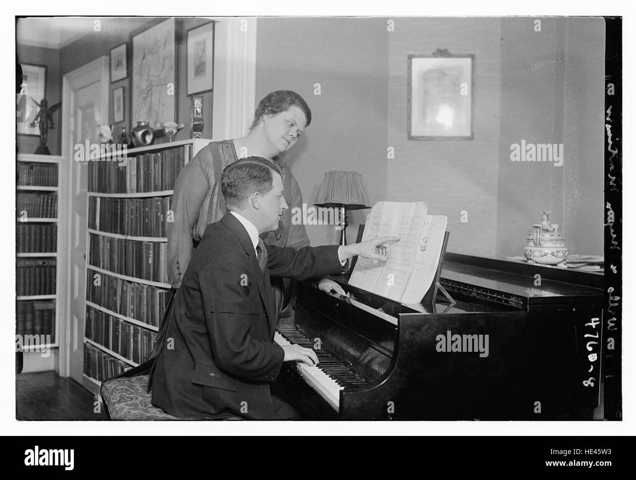 This image captures the historic lives of Wells and Myra Montimer ...