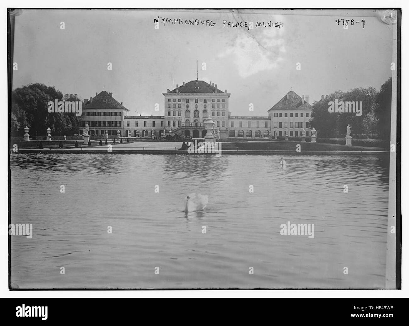 Nymphenburg Palace in Munich, Germany, is a Baroque architectural ...