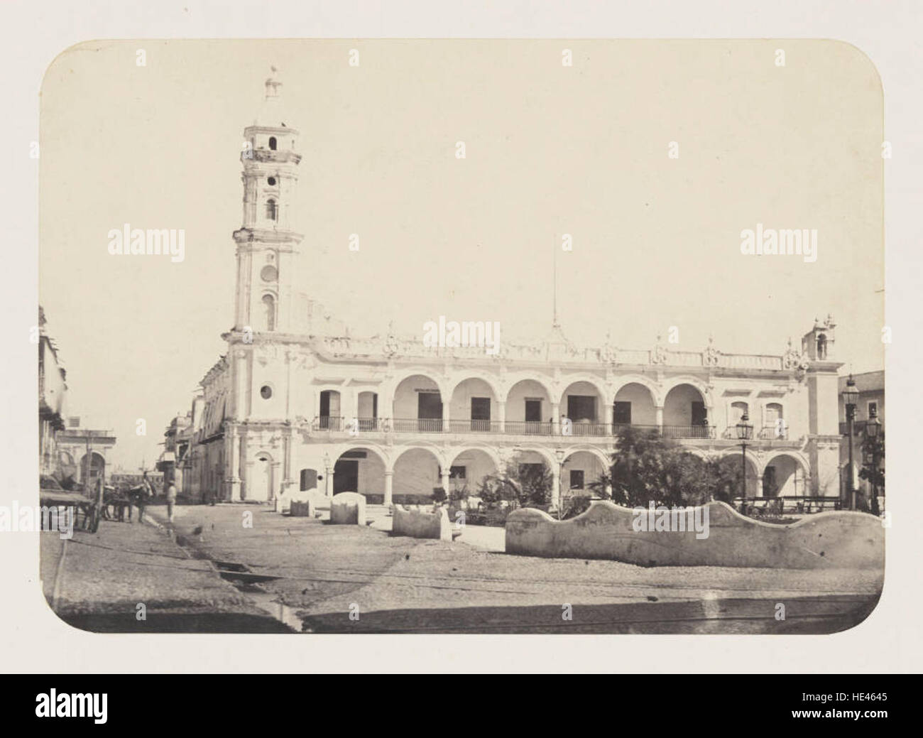 The Municipal Palace of Veracruz is an iconic historical building ...