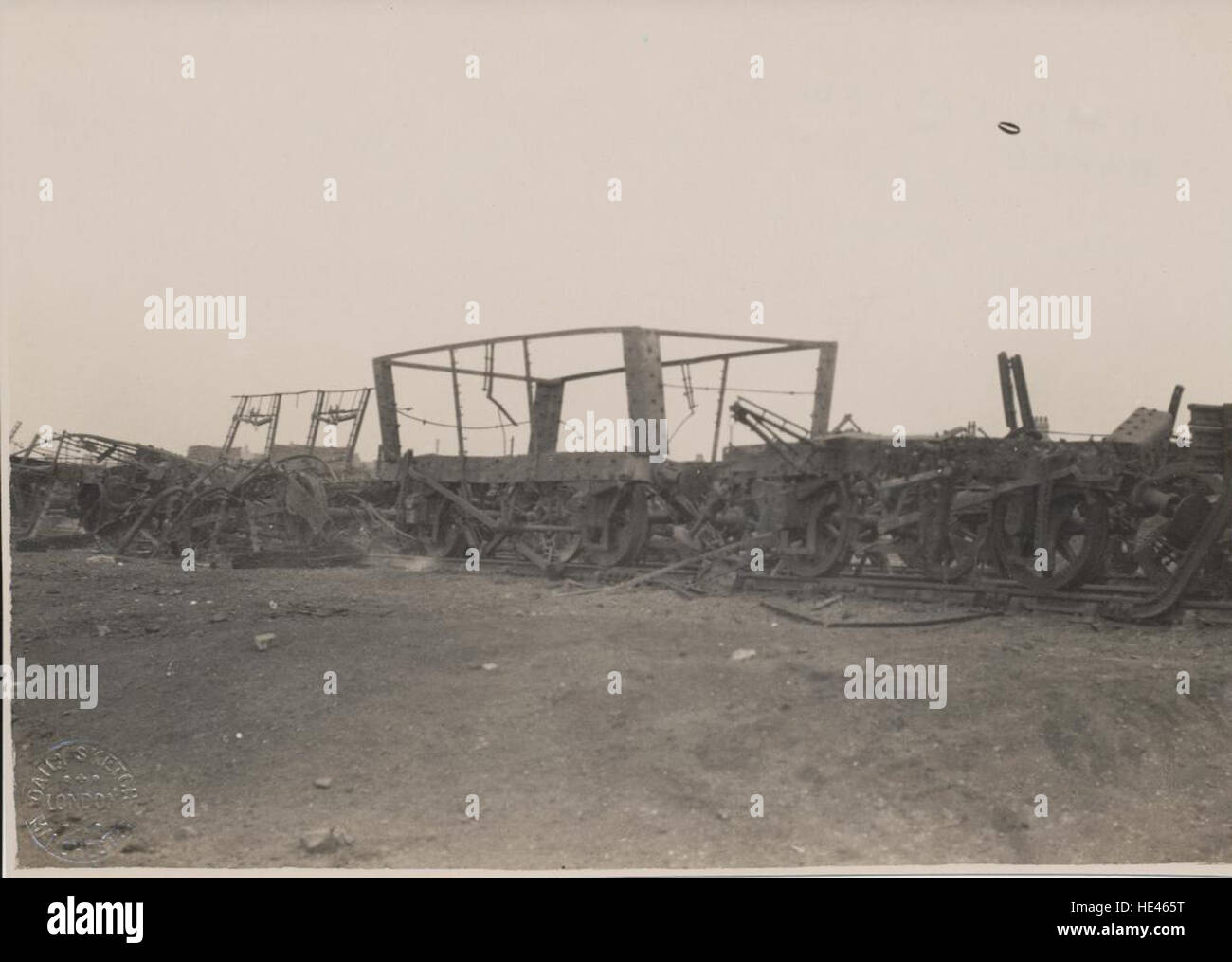 Transportation damaged destruction railway track hi-res stock ...