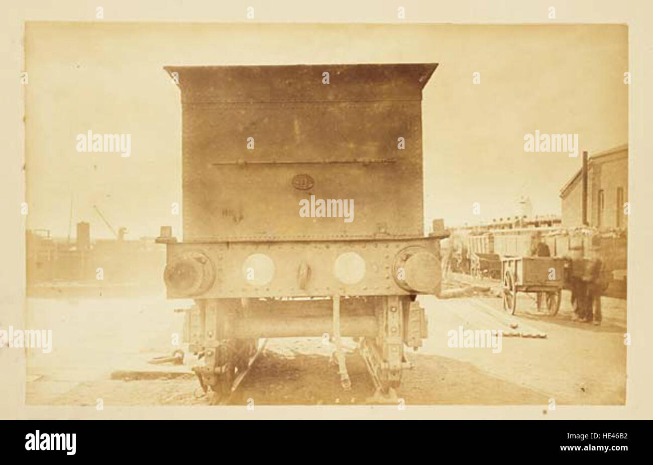 This historic piece is part of a train salvaged from the Tay Bridge ...