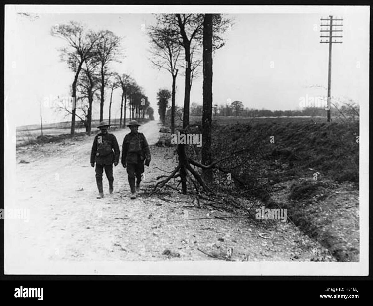 A poignant historical image depicting message bearers traveling down a ...