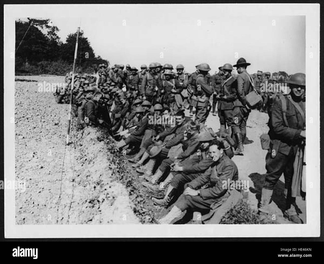 American troop deployment in france hi-res stock photography and images ...