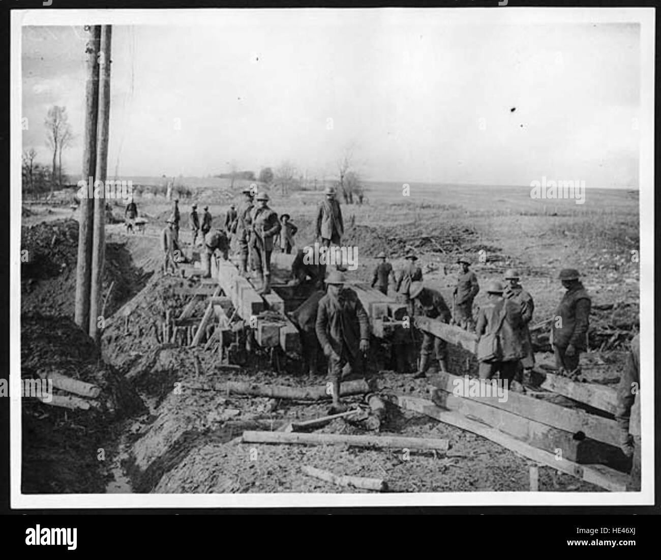 Ancient bridge crossing old Black and White Stock Photos & Images - Alamy