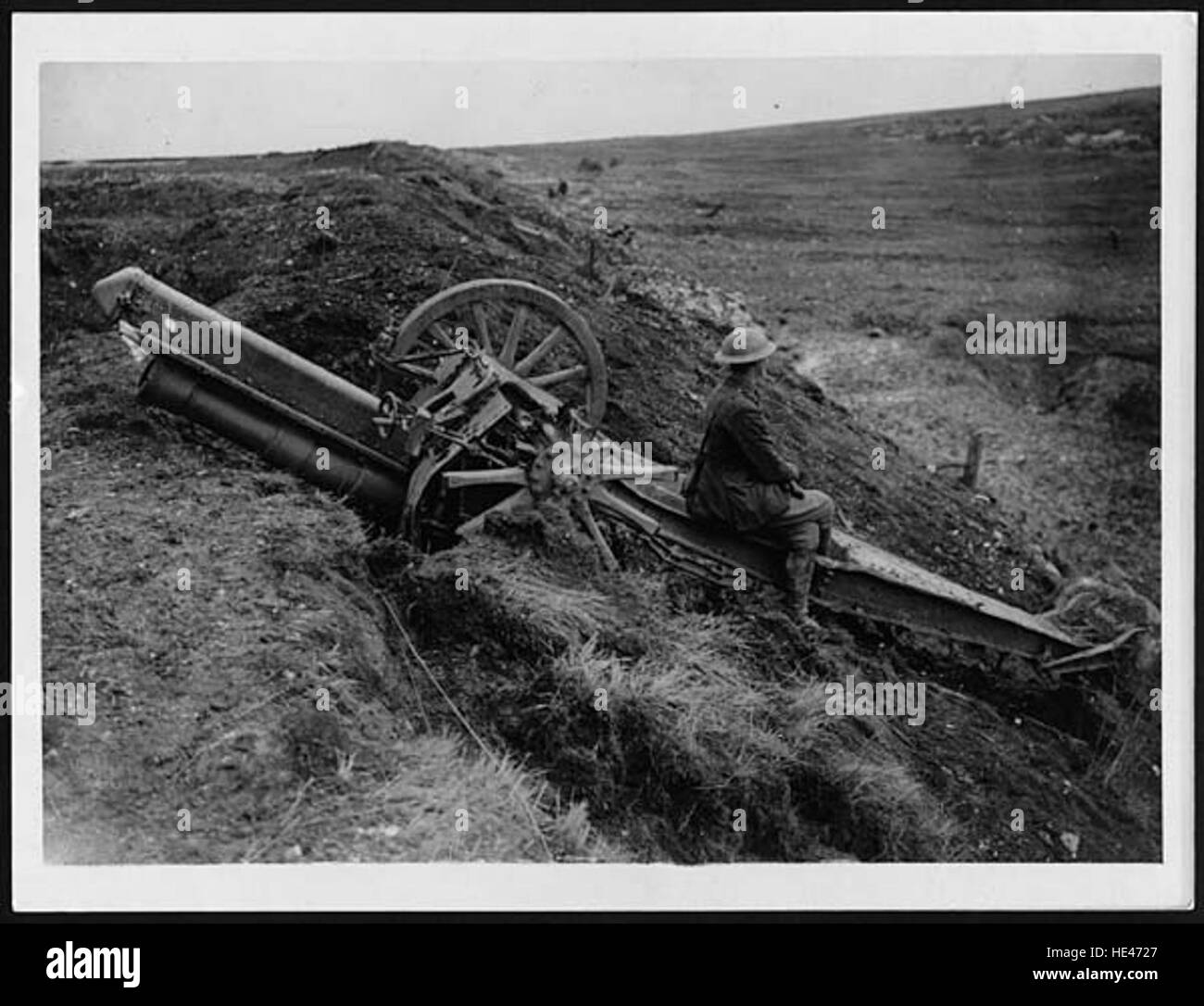 'New 59 Boche destroyed by our artillery' depicts an image from World ...