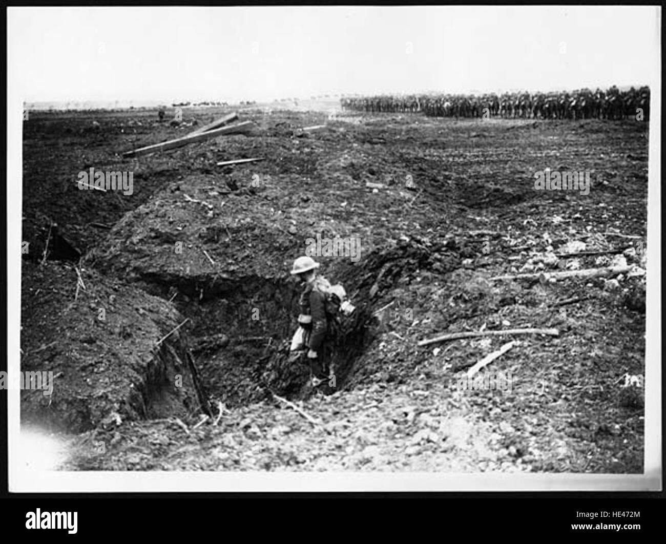 This historical image captures cavalry units in motion, reflecting the ...