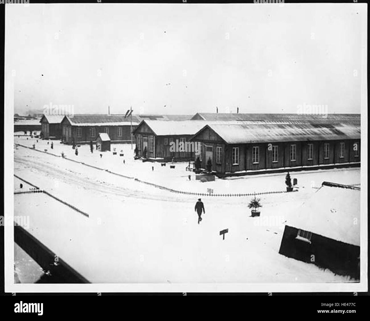 Stationary hospital in the snow Stock Photo - Alamy
