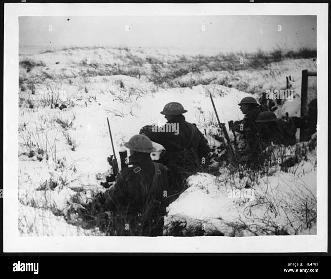 First world war craters trenches hi-res stock photography and images ...