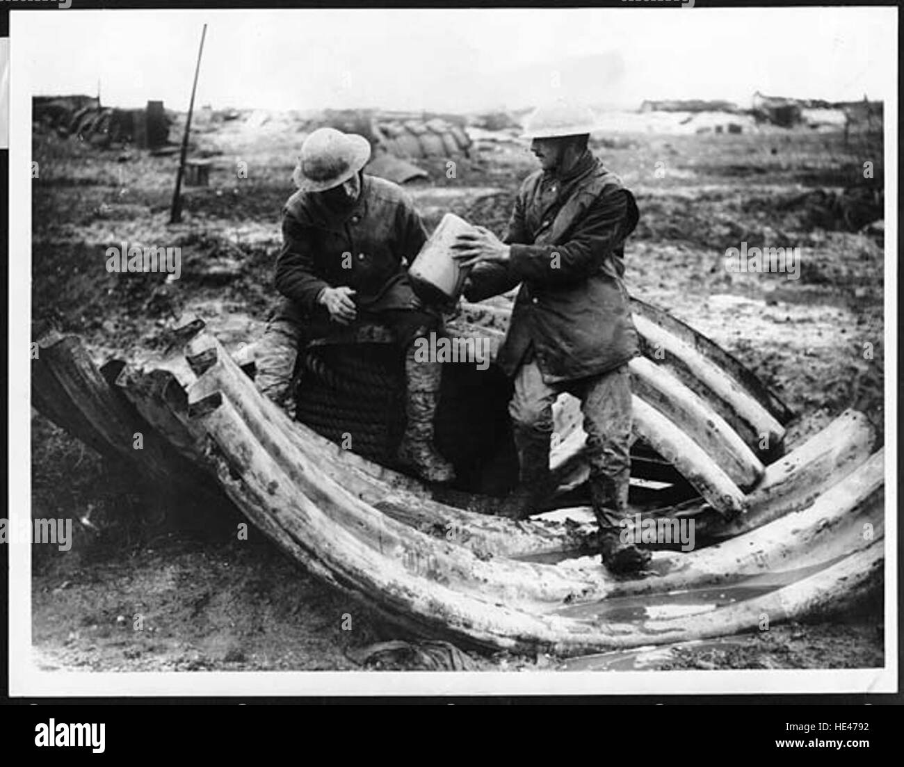 Figure inspecting Black and White Stock Photos & Images - Alamy