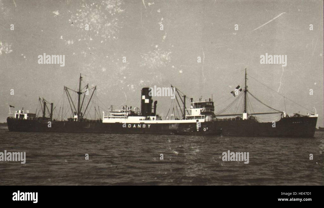 The SS Danby was a freighter ship operated by Astro Naviera and William ...