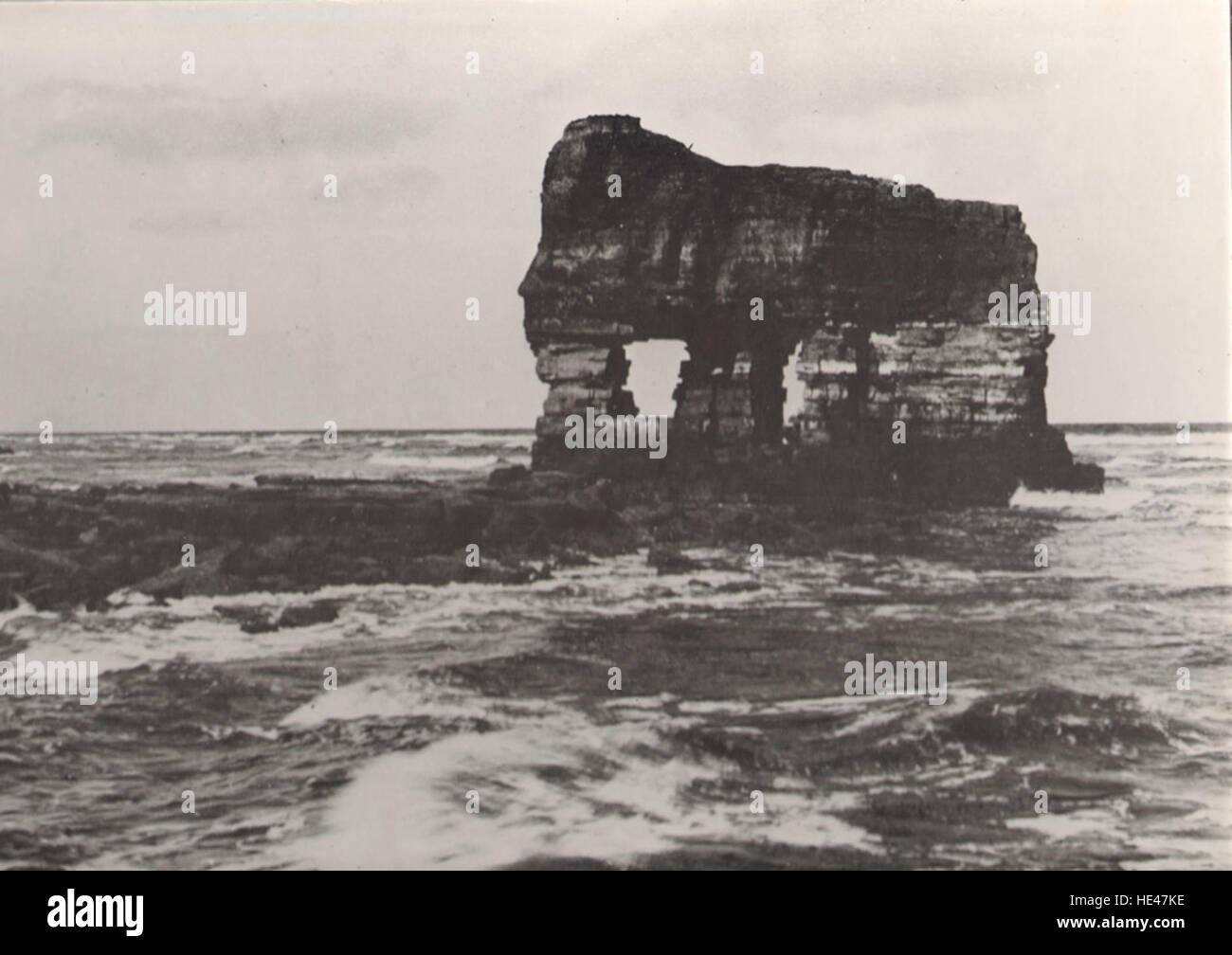 Elephant Rock, located near Hartlepool, is a natural rock formation ...