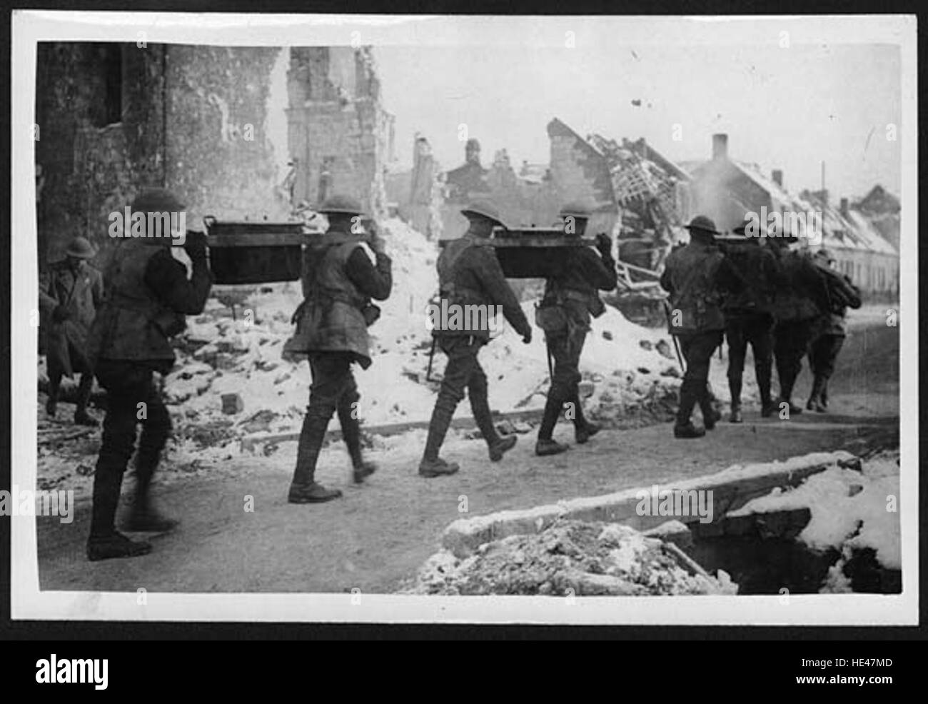 War ration trench hi-res stock photography and images - Alamy