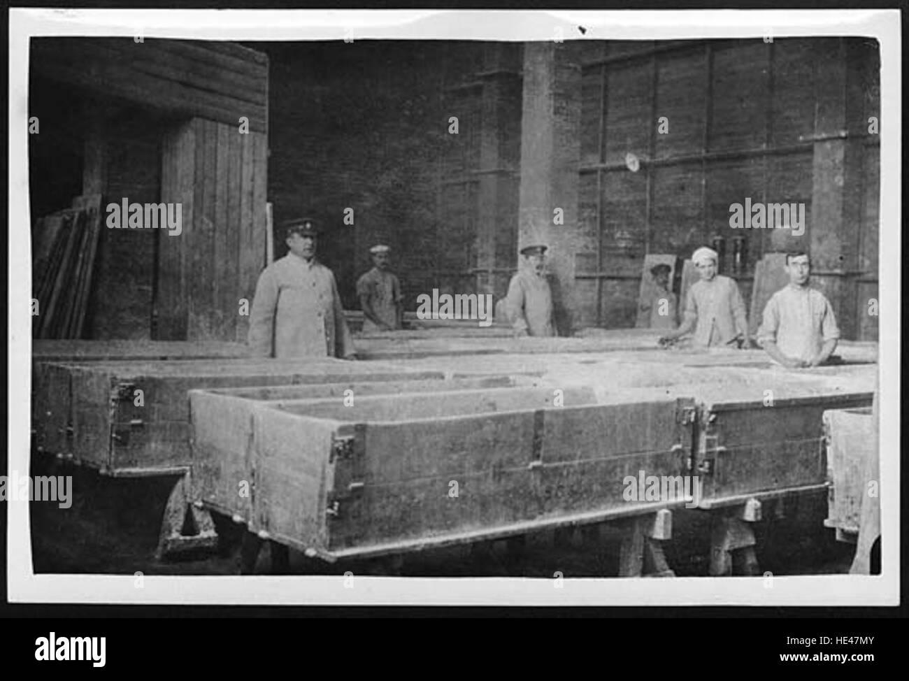 This image portrays the historical process of transforming flour into ...