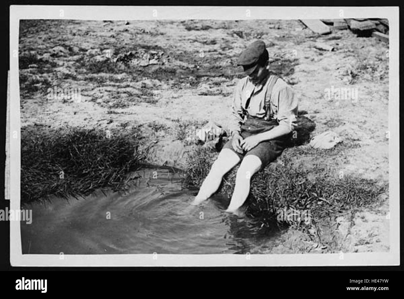 An image of an anti-aircraft gunner from the past, showcasing the ...