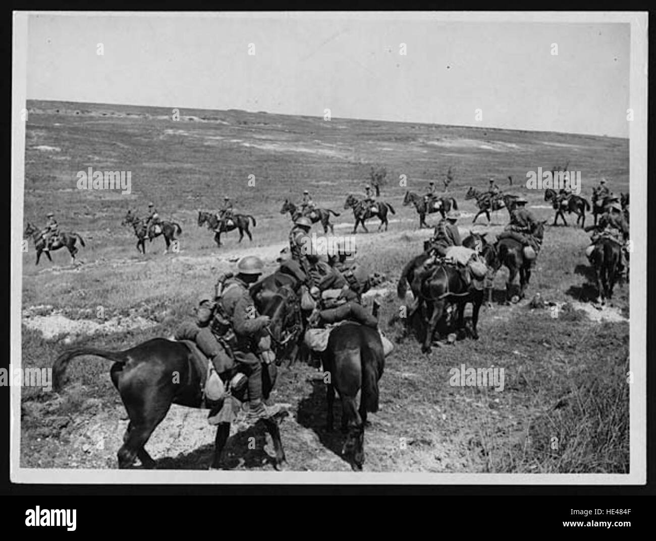 Battle scene with cavalry Black and White Stock Photos & Images - Alamy