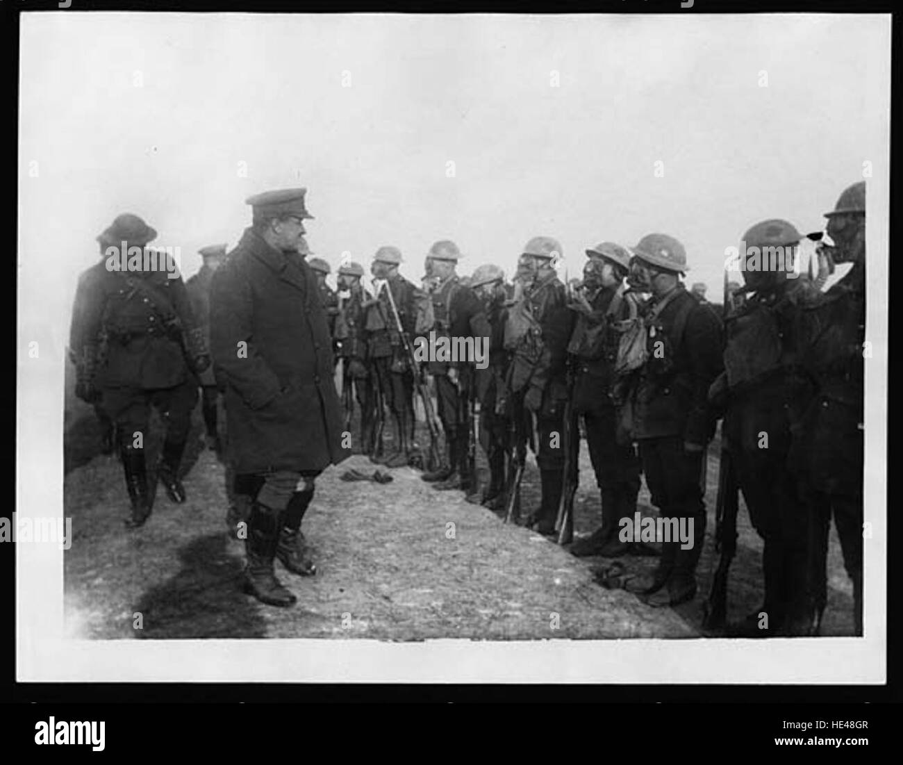 Battalion inspection hi-res stock photography and images - Alamy