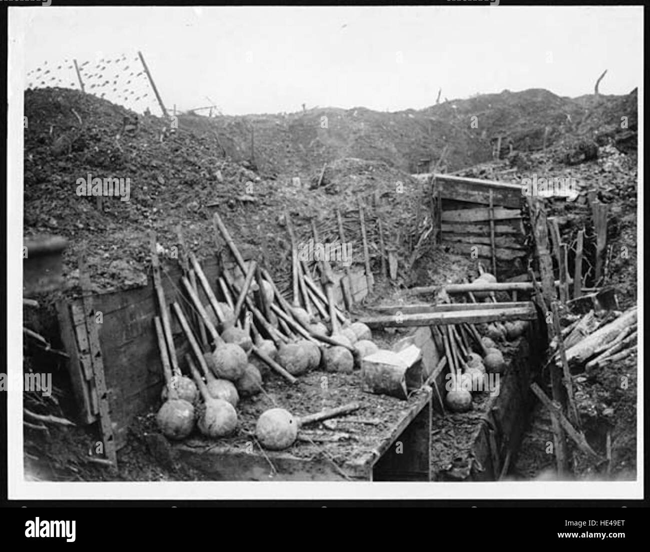 Trench mortars captured hi-res stock photography and images - Alamy