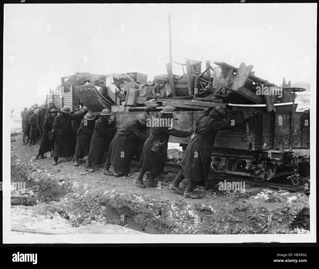 Old locomotive train railroad workers hi-res stock photography and ...
