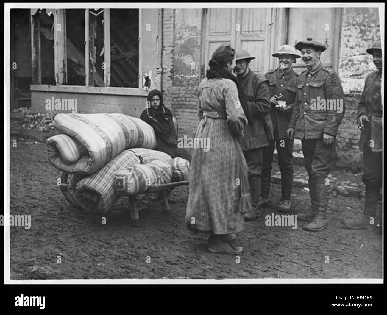 World war i conversation hi-res stock photography and images - Alamy