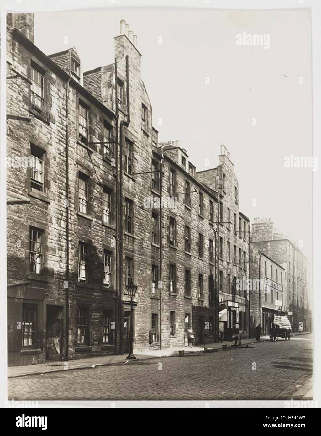 This historical image captures a segment of North Richmond Street, with ...