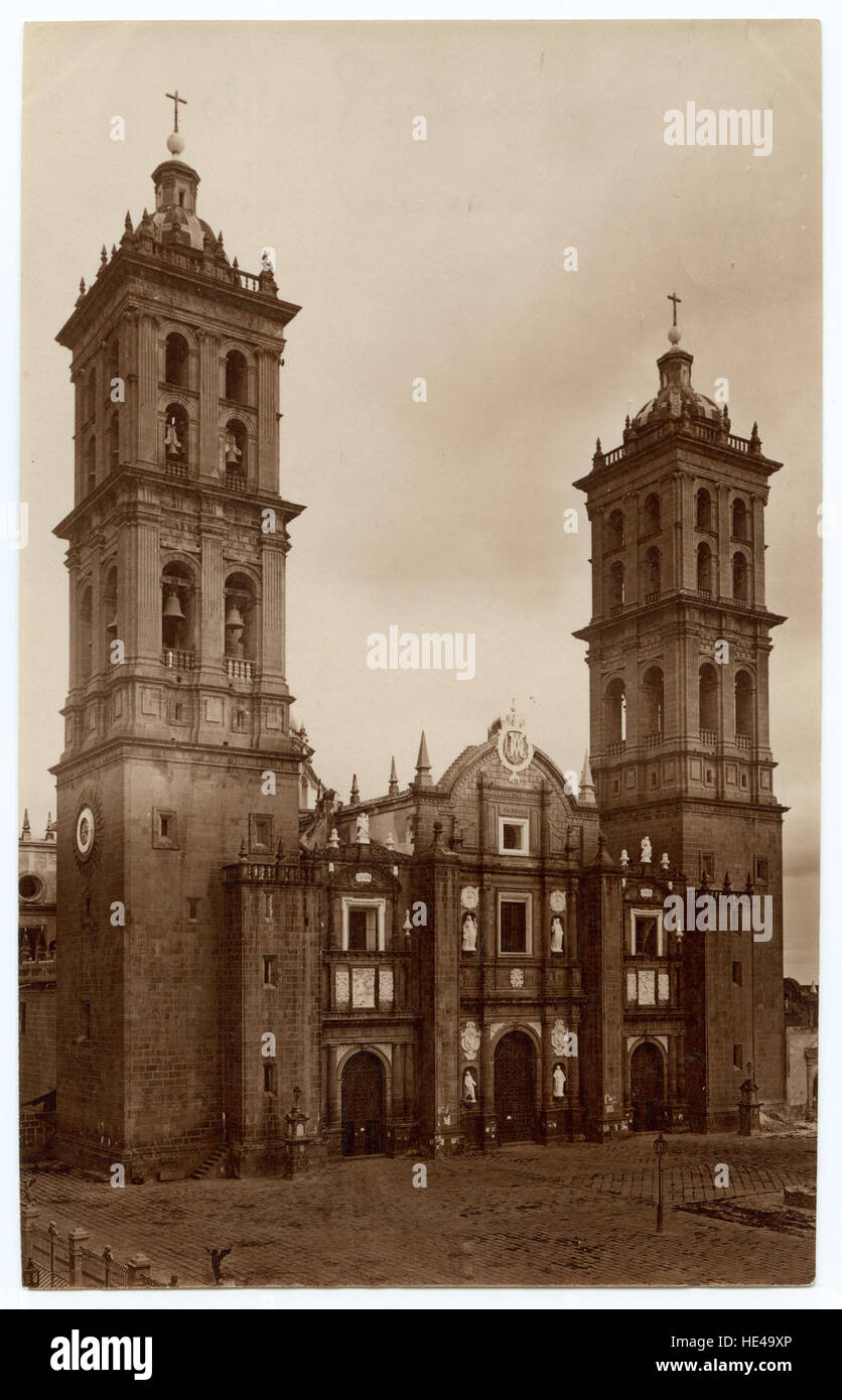 The Catedral in Puebla, Mexico, is a magnificent example of Spanish ...