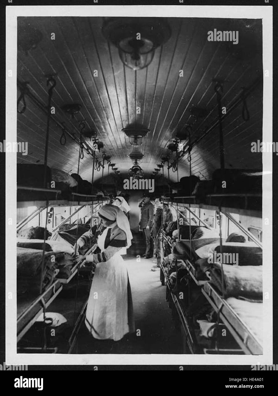 Old ambulance interior hi-res stock photography and images - Alamy