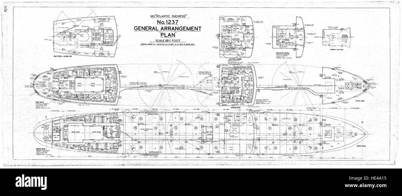 General arrangement plan hi-res stock photography and images - Alamy