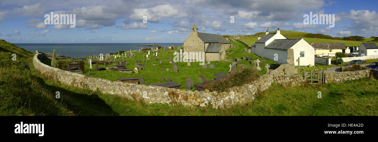 Llanbadrig st patrick church cemaes bay hi-res stock photography and ...